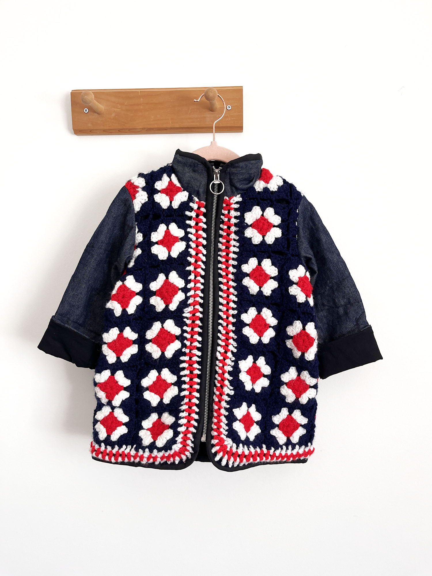 Retro Blocks Jacket (4-6Y) - Year After Year